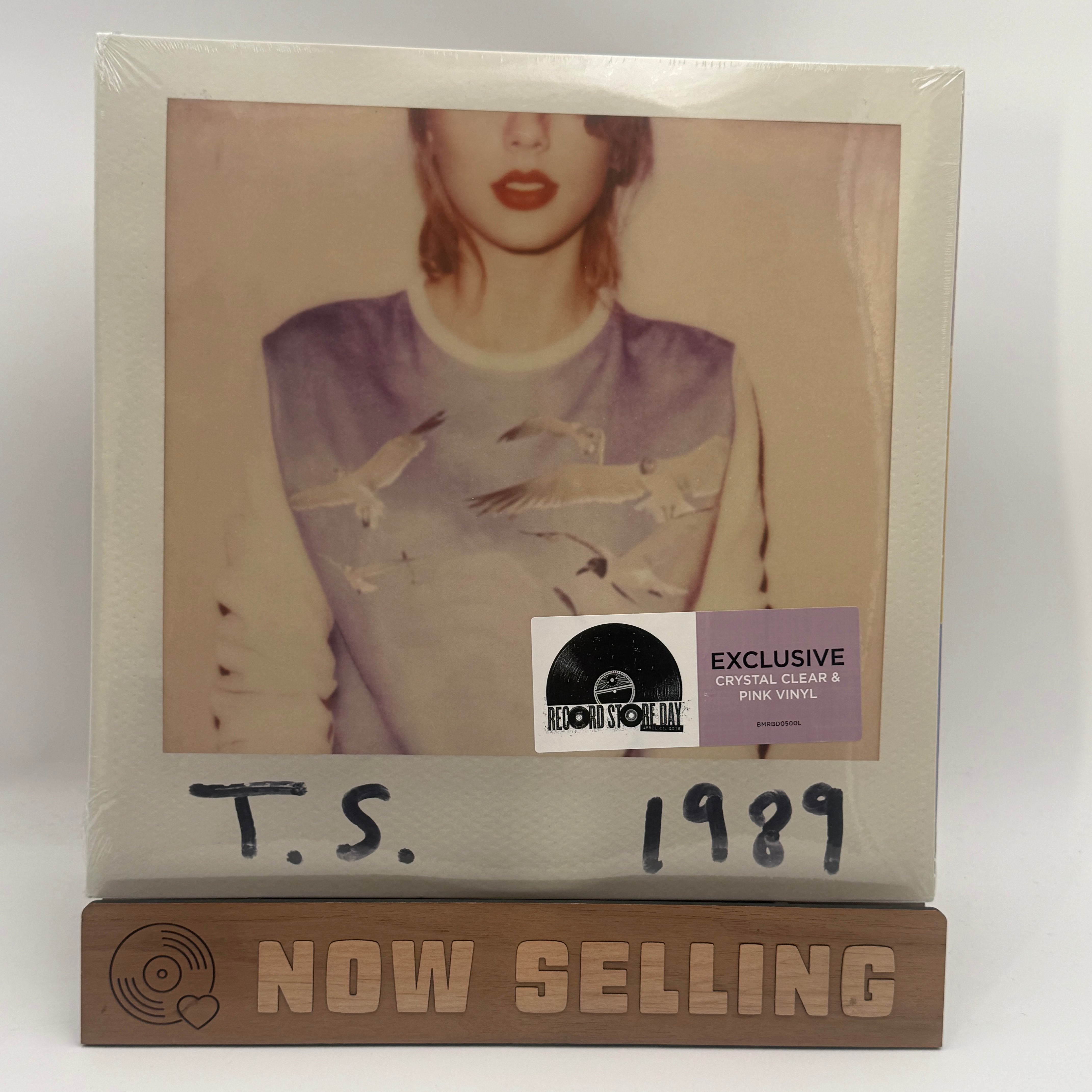 Taylor Swift - 1989 Vinyl LP Crystal Clear & Pink Transparent SEALED N ...