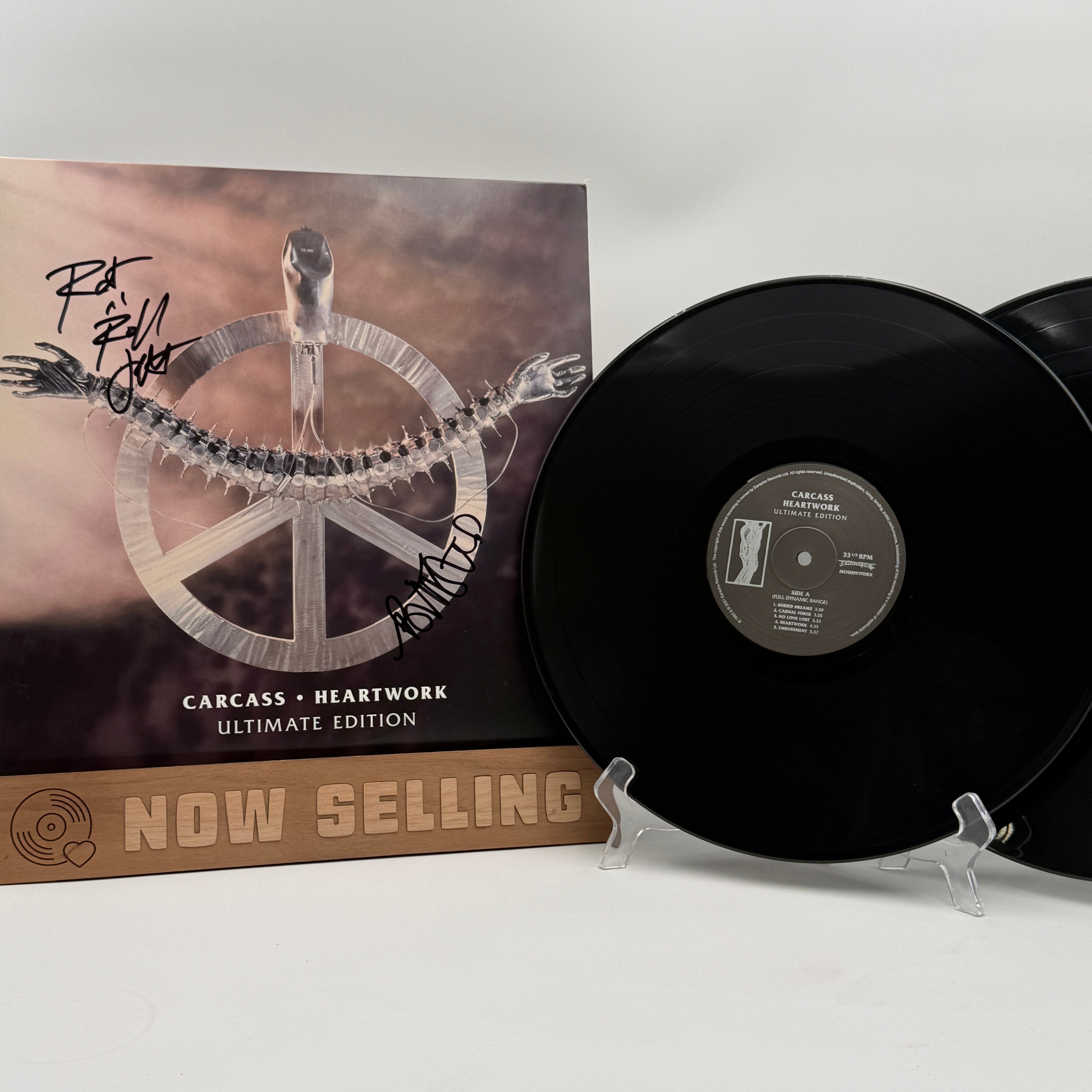 Carcass - Heartwork Vinyl LP Ultimate Edition SIGNED – Vinyl Devotion