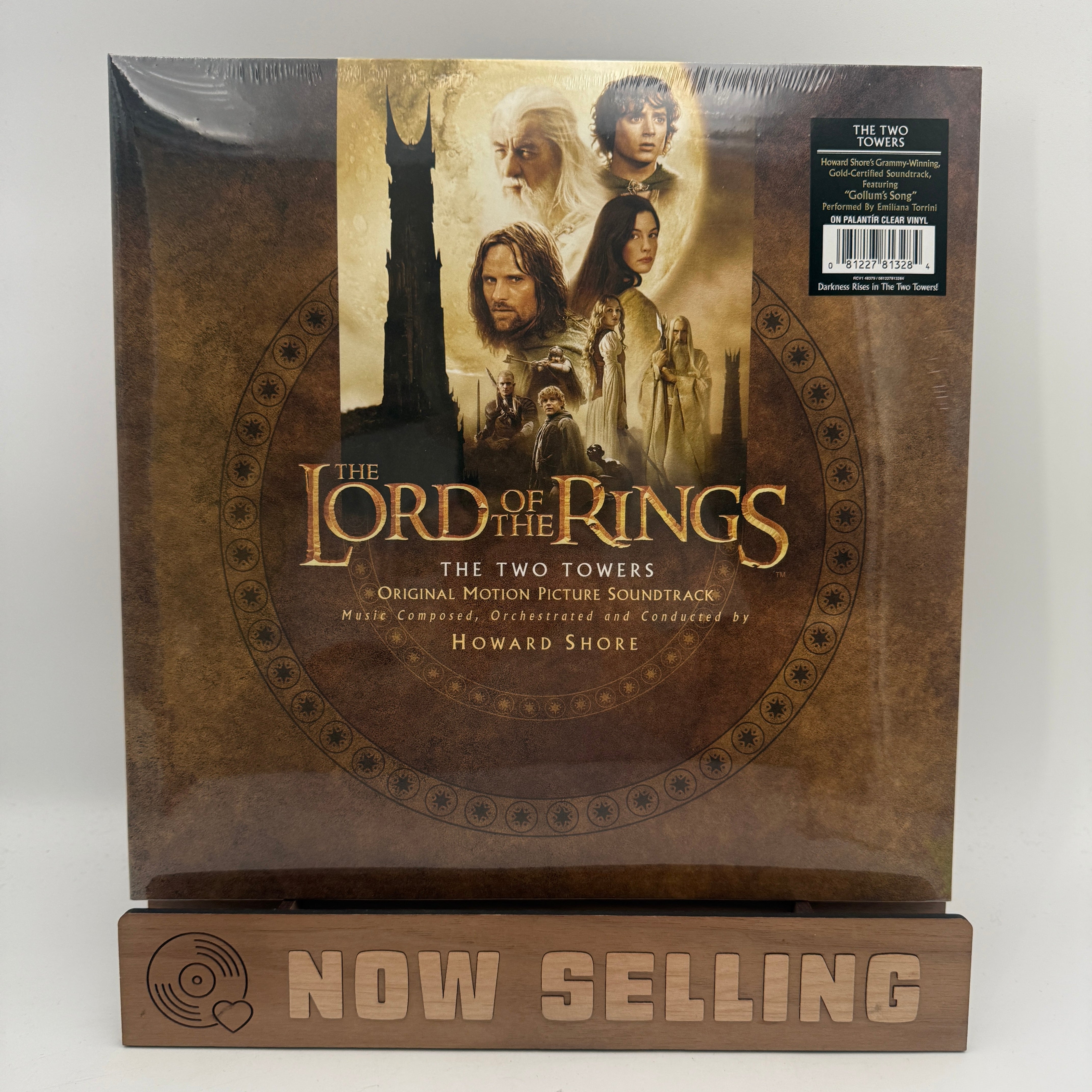 The Lord Of The Rings: The Two Towers Soundtrack Vinyl Palantir Clear ...