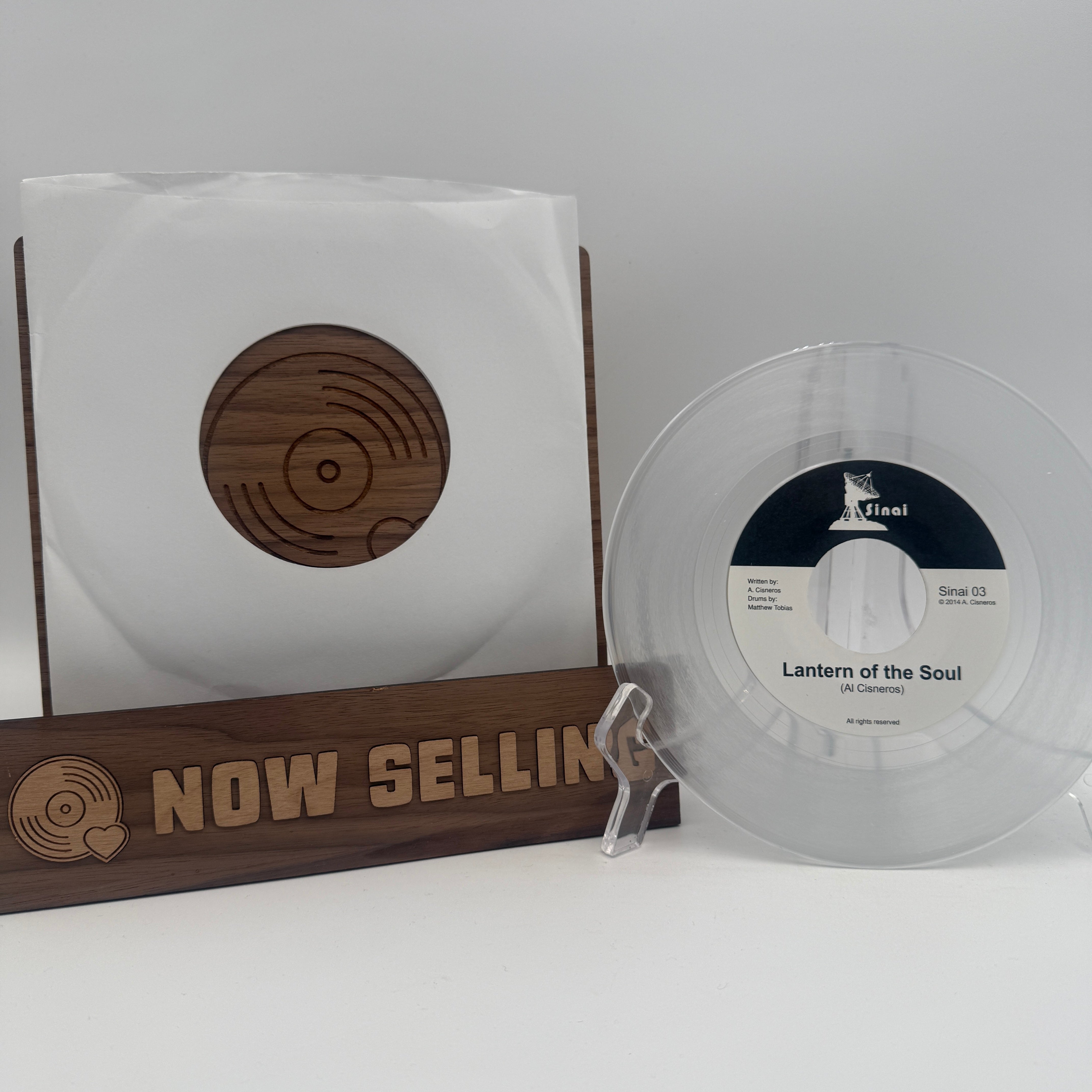 Al Cisneros - Lantern Of The Soul Vinyl 7" Clear Sleep Band OM – Vinyl ...