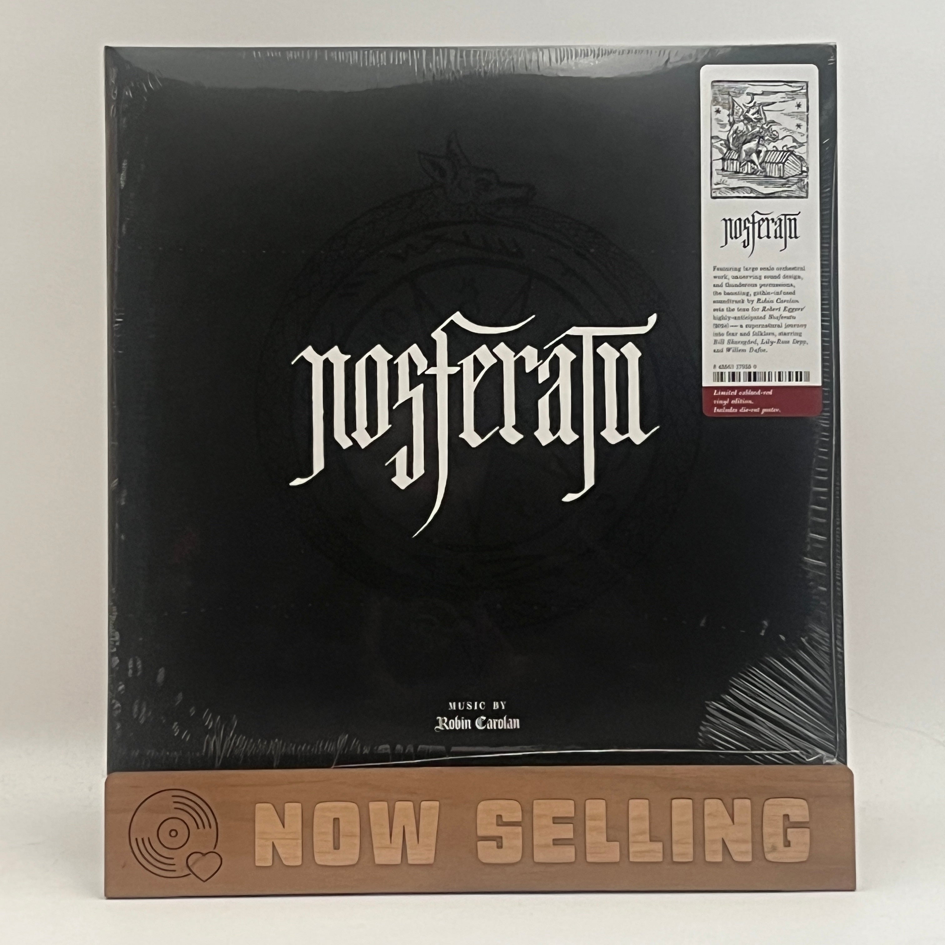 Nosferatu Soundtrack 2024 Vinyl LP Oxblood Red SEALED Robin Carolan Sa ...